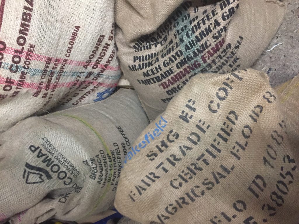 Jute Coffee Sacks x 5 - House of Coffee